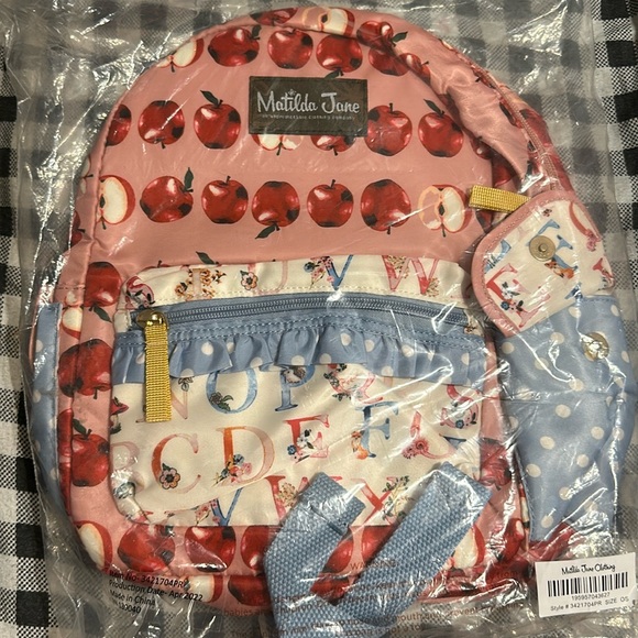 Matilda Jane | Accessories | Matilda Jane Abcapple Mini Backpack | Poshmark